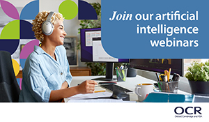 OCR Artificial Intelligence Subject-Specific Webinars